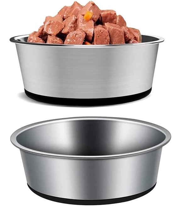 Inovra ® Stijlvolle en Voeder- en Waterbakken van Roestvrij Staal voor ...