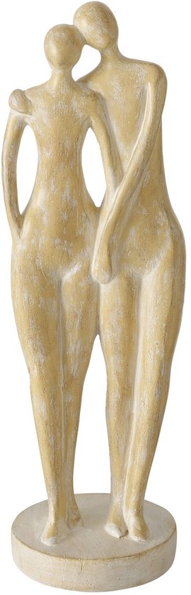 Boltze - Sculptuur - Beeld - Samen - Calina - Polyresin - Beige - 30cm ...