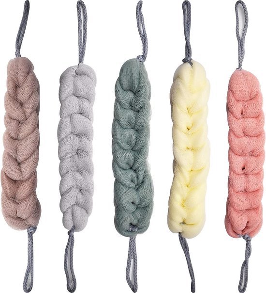 Back Scrubber, 5 Stuks Massage Spons Douche Spons Zachte Exfolirende ...