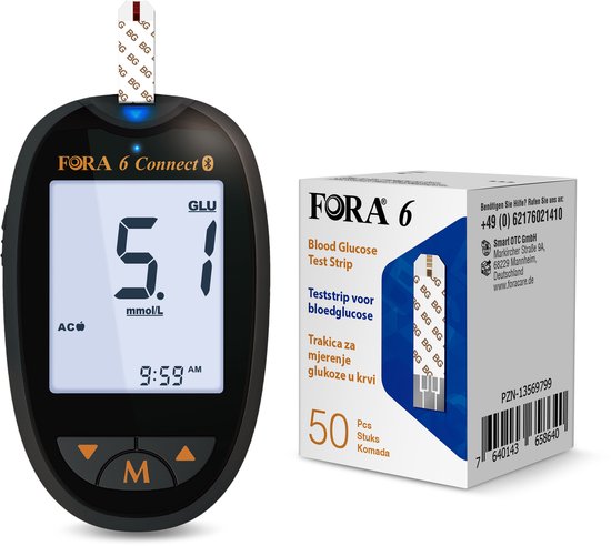 FORA 6 connect glucosemeter - mmol/l (Multi-parameter) | bol
