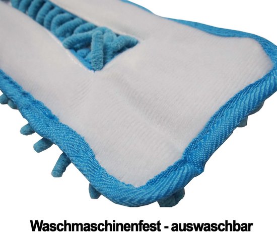 Microfiber mop reserve mop zuigpluis voor harde vloeren geschikt voor ...