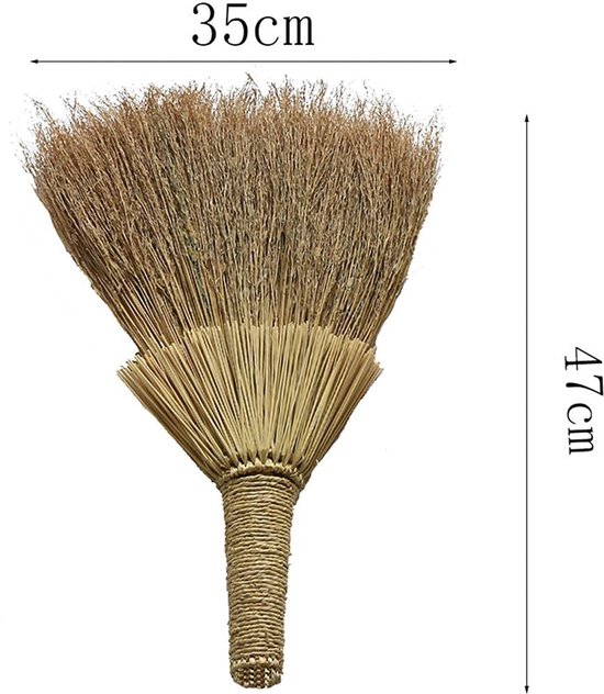 Whisk Broom, Straw Broom Sweeping Bed Antistatic Hard Hair Wear ...