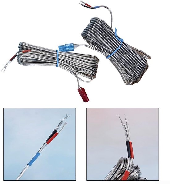 Oniissy Sound Speaker Wire Cable Cord Adapter, Speaker Wire Kabel voor ...