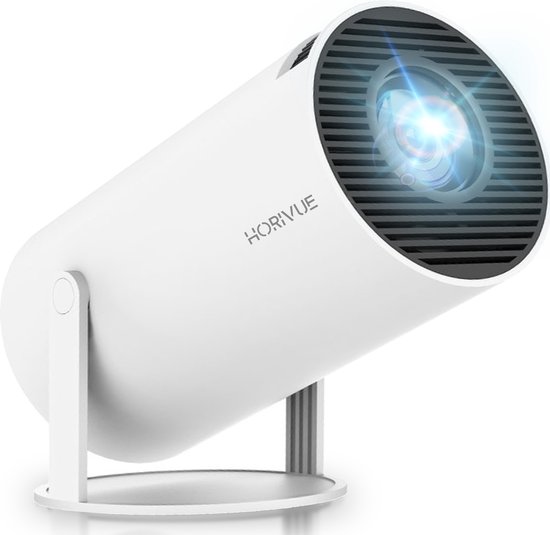 Horivue Mini Beamer Projector 4K – Home Cinema Draadloos – 260 ANSI ...