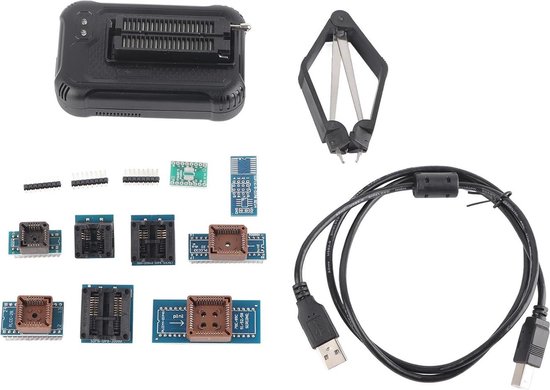 Universele TL866II Eprom Programmeur Plus EEPROM FLASH 8051 AVR MCU GAL PIC met 10... | bol