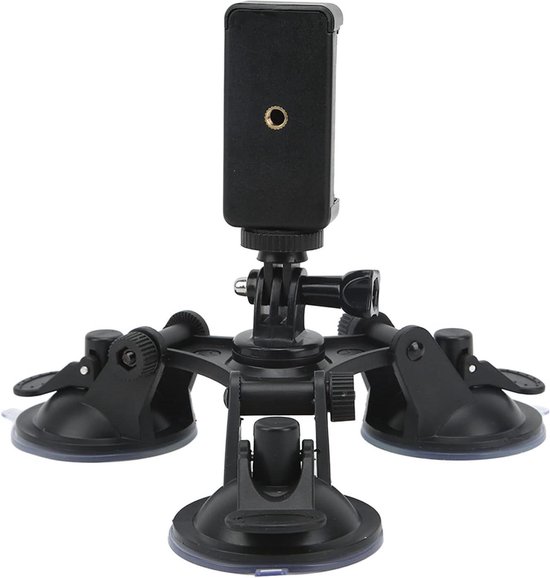 Zuignap Houder - Sterke Adsorptie - Auto Drievoudige Zuignap ...