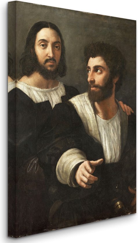 Raphael - Self Portrait with A friend Double Portrait - Zelfportret met ...