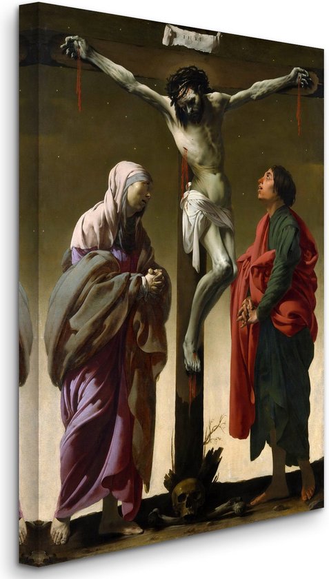 Hendrick ter Brugghen - The Crucifixion with the Virgin and Saint John - De kruisiging... | bol