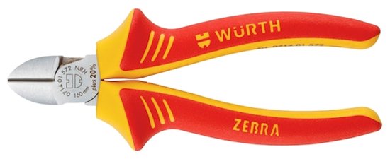 Wurth - VDE-zijkniptang DIN ISO5749 IEC60900 - VDE-zijkniptang, DIN ISO ...