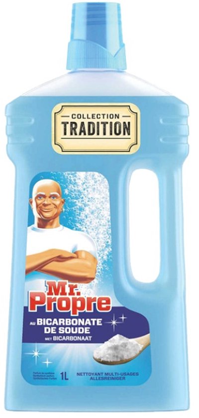 Mr Proper Allesreiniger Bicarbonaat en Eucalyptus (6 x 1L) | bol
