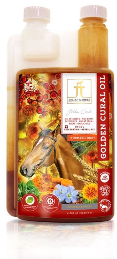 Julian & Jones Golden Cural Oil 1L 1L | bol