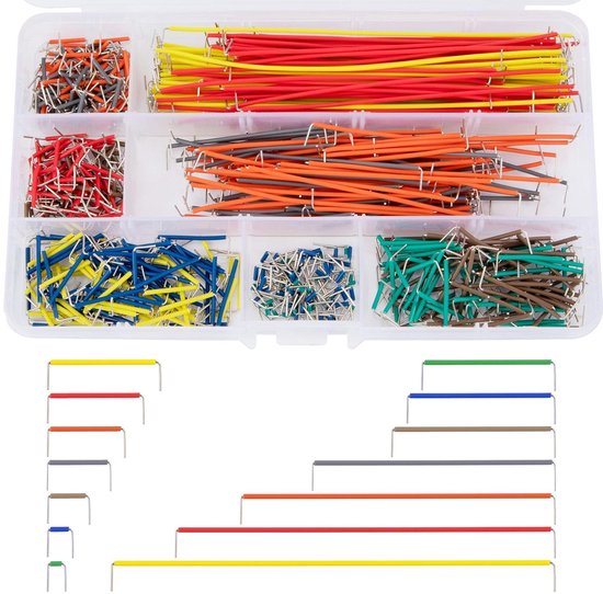 Jumper Wire Kit Dupont-kabel Arduino Raspberry Pi-stekker naar stekker ...