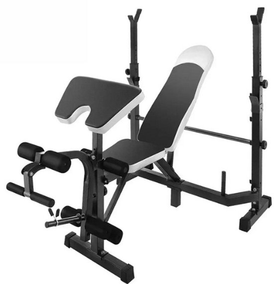 Halterbank - Multifunctionele Halterbank - Professionele Fitnessbank ...