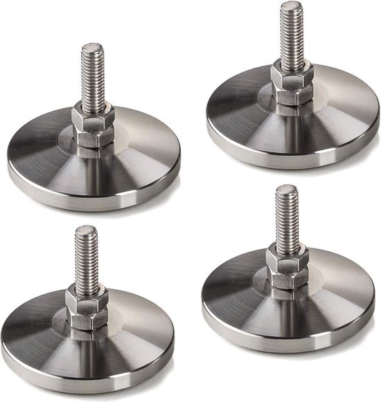 Stelschroeven M8 x 30 mm - Ø 58 mm - Echt roestvrij staal (SS201) - In ...