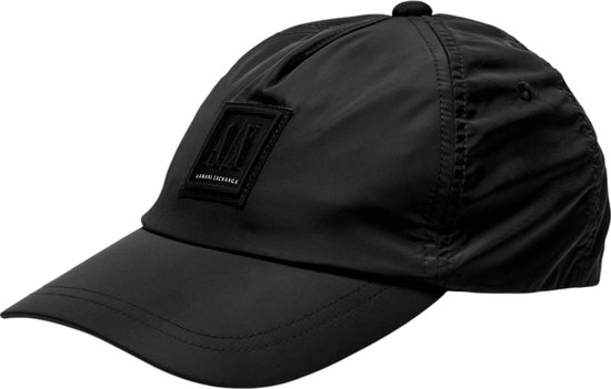 Print Pattern Polyamide Cap - Black Hats | bol