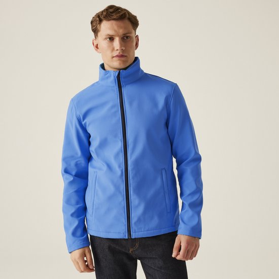 Regatta Ablaze Printable Softshell Jacket RG628 - FRENCH BLUE/NAVY - L ...