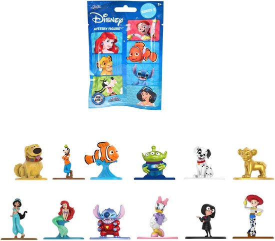 Jada Toys Disney Nano Metalfigs Diecast Mini Figuur Wave 2 Display 4 cm ...