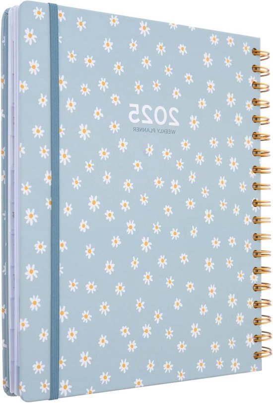 Weekplanner Daisy 2024 2025 - Weekagenda 17 Maanden - Weekplanner 24 25 ...