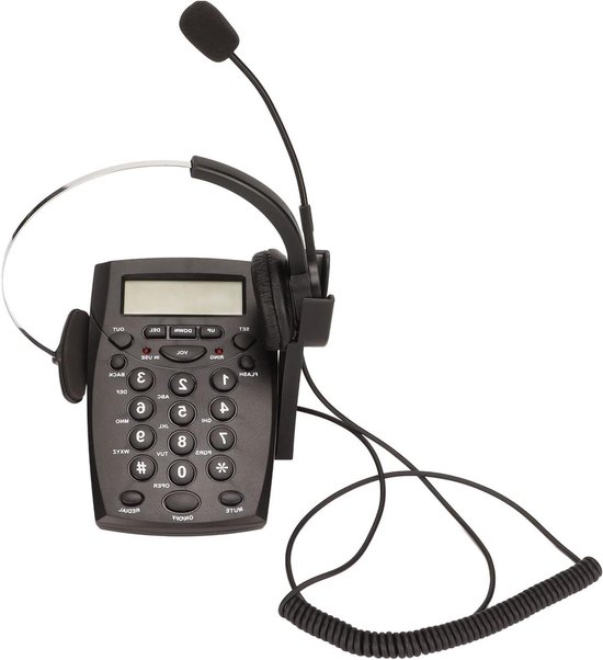Dialpad Headset Telefoon Vaste Telefoon met Headset Dialpad ...