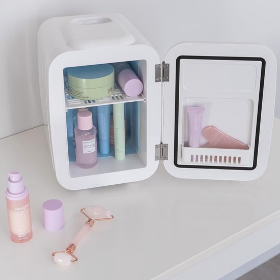 Mini Koelkast 4L - Draagbare Cosmetische Koelkast met Warm en Koud ...
