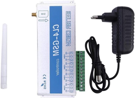 CL1-GSM Deuropener - Draadloze GSM-Afstandsbediening - Intelligente ...