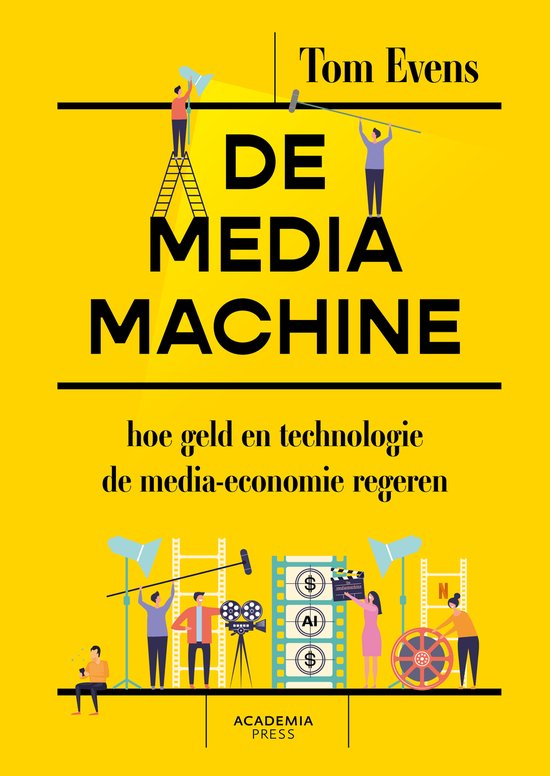 De mediamachine | 9789401492713 | Tom Evens | Boeken | bol