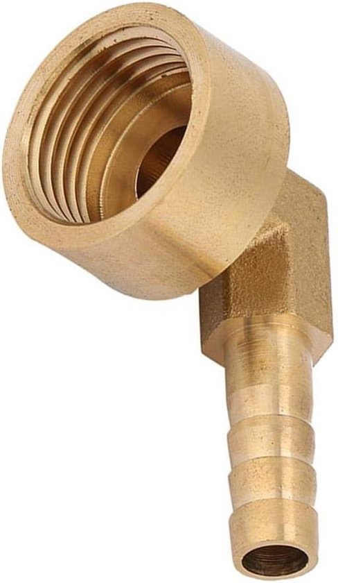Elbow Hose Barb G1/2 Female Thread Brass Coupling Connector Brass Pipe ...