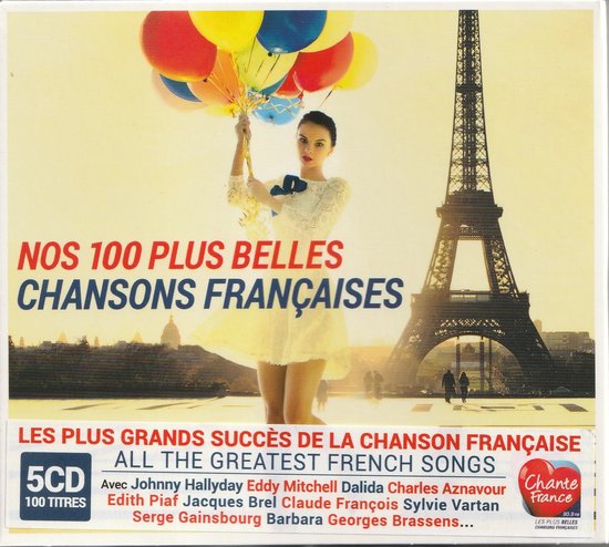 100 Hits Of Chanson Francaise, Various | CD (album) | Muziek | bol