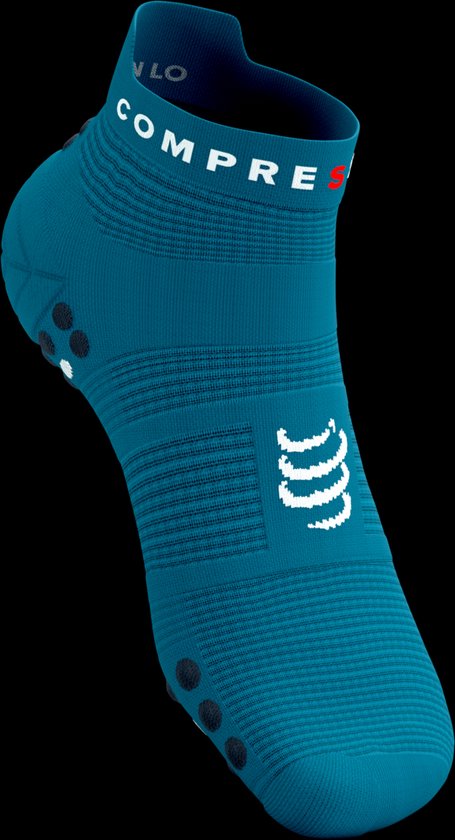 Pro Racing Socks v4.0 Run Low - Mosaic Blue/Magnet | bol.com