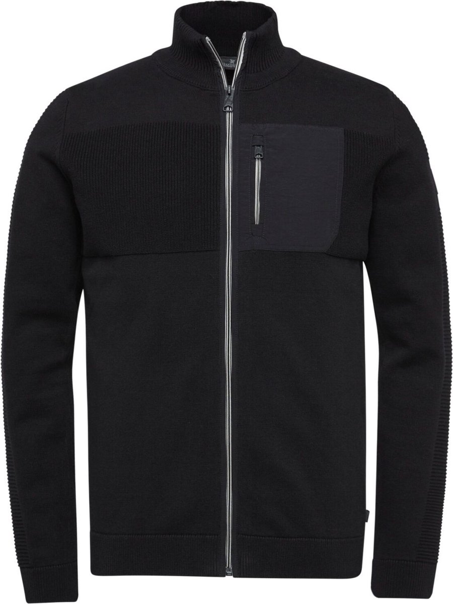 Vanguard - Vest Zip Zwart - Heren - Maat L - Modern-fit | bol.com