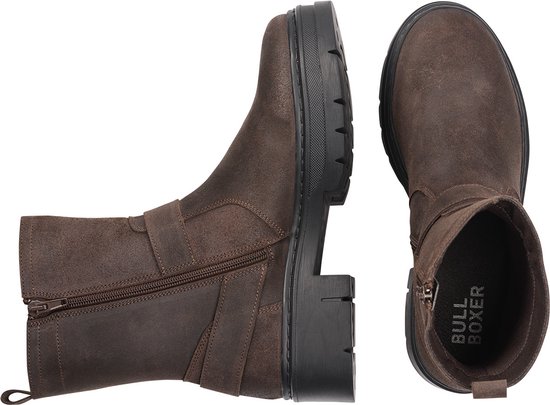 Bullboxer - Boot - Female - Dark Brown - 36 - Laarzen | bol.com