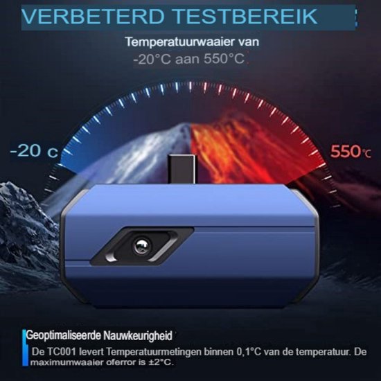 Warmtebeeldcamera - Warmte Camera - Infrarood Camera - Thermische ...