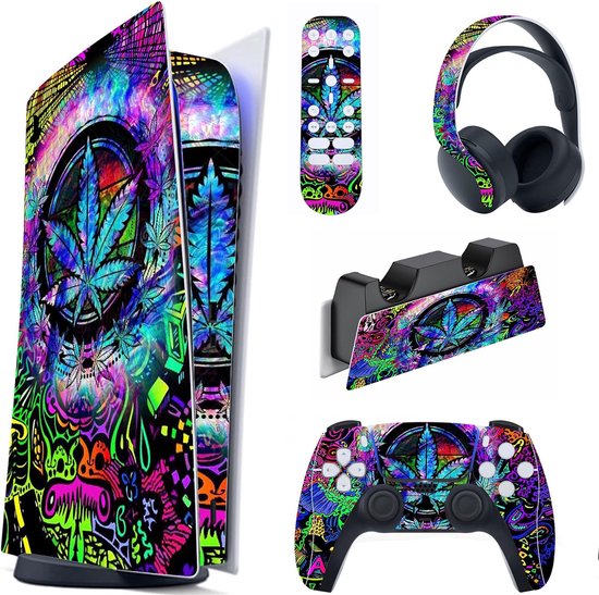 Equivera Geschikt voor PS5 Sticker - Geschikt voor PS5 Skins Voor ...