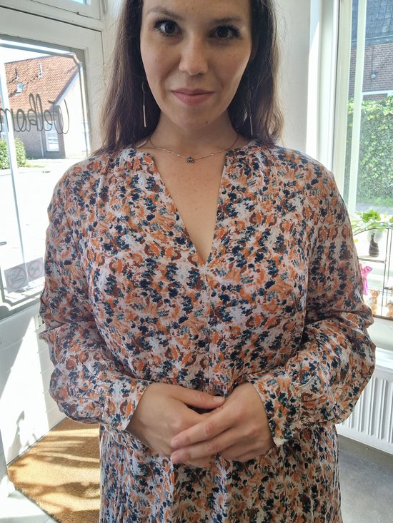 Tom Tailor Jurk Meerkleurig Plus Size maat 52 | bol