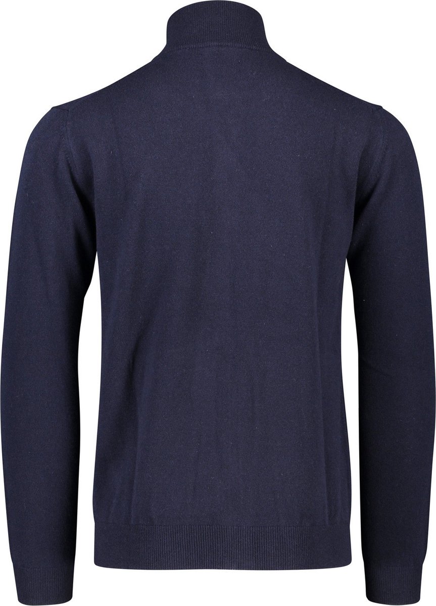 Gant - Vest Wol Navy - Heren - Maat XL - Modern-fit | bol.com