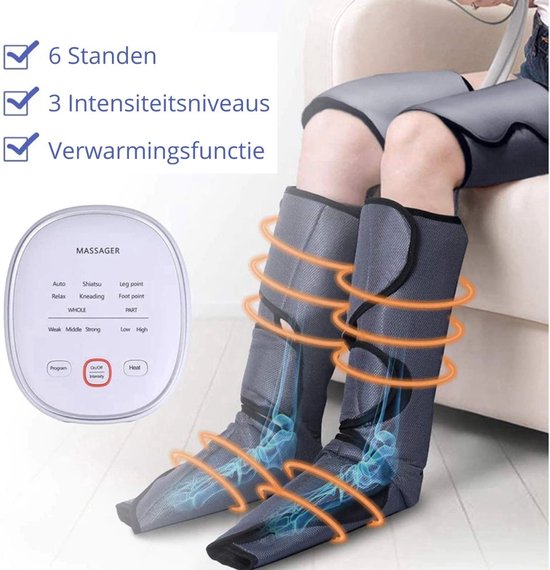 Voetmassage Apparaat En Beenmassage Compressie Massage Elektrisch 6