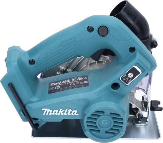 Meuleuse diamantée sans fil Makita DCC 500 ZJ 18 V 125 mm sans balais ...