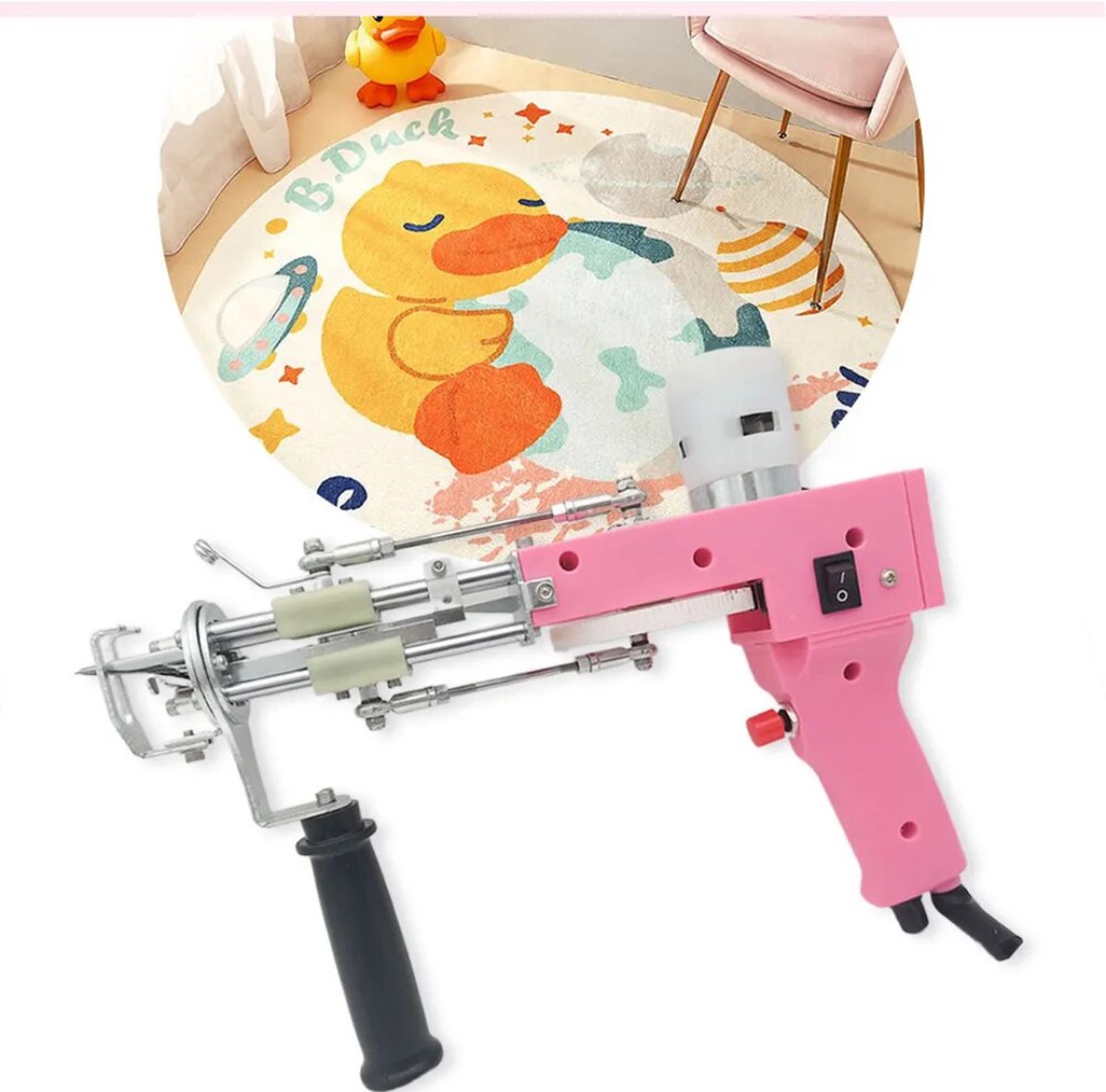 Ethelion 2 in 1 Borduurmachine - Tufting Gun - Tuftgun - Breimachine ...