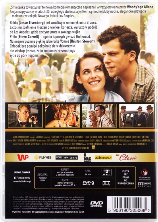 Café Society [DVD] (Dvd), Ken Stott | Dvd's | bol