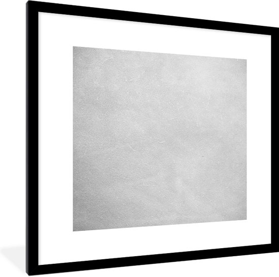 Fotolijst incl. Poster - Leer - Structuur - Lederlook - Grijs - 40x40 ...