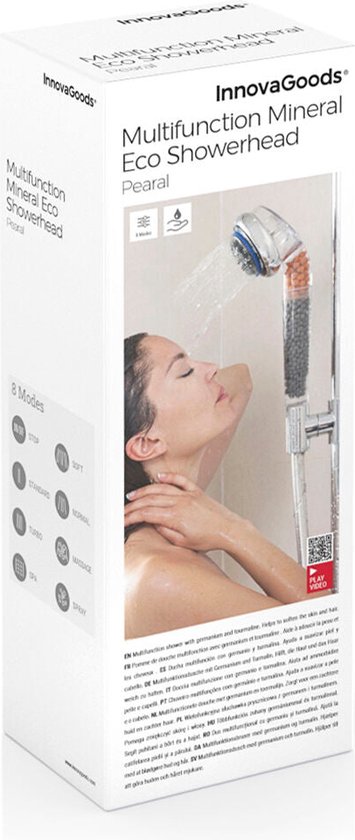 Multifunction Mineral Eco-shower with Germanium and Tourmaline Pearal ...