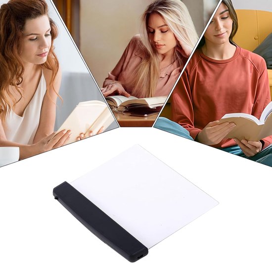 LED Leeslamp Boeken - Platte Boekenlamp Nacht - Comfortabel Lezen ...