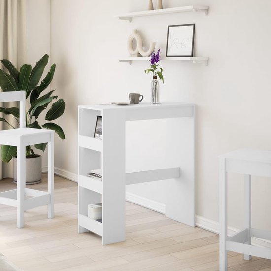 Bartafel met rek - Hoge tafel - Keuken en wonen - Glad vochtbestendig ...