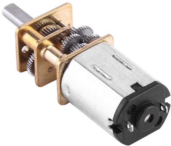 Allecto - Hoge Koppel Turbo DC Motor 6V - Versnellingsbak - 10/15/20 ...