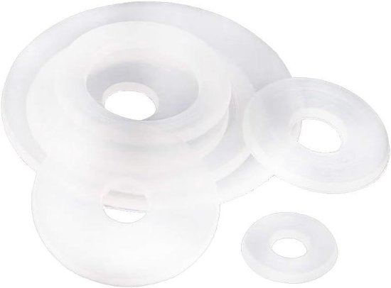 Zachte Nylon Pakking Isolatiering Kunststof Sluitringen (M3-M5) M3.5 * 11 * 1mm 100Pcs... | bol