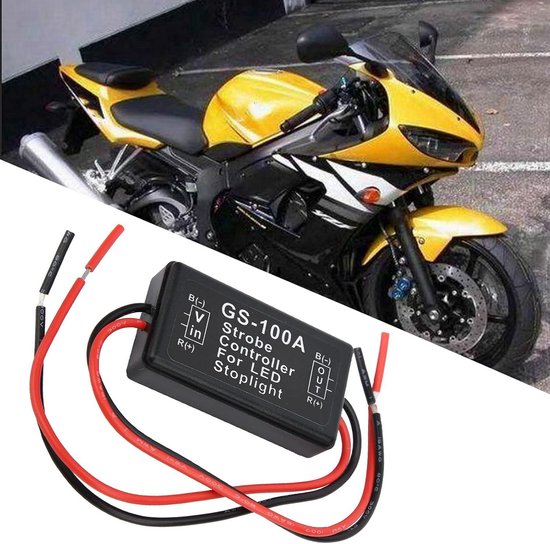 Remlichten Kunststof LED Flash Control Module GS-100A Strobe Controller ...