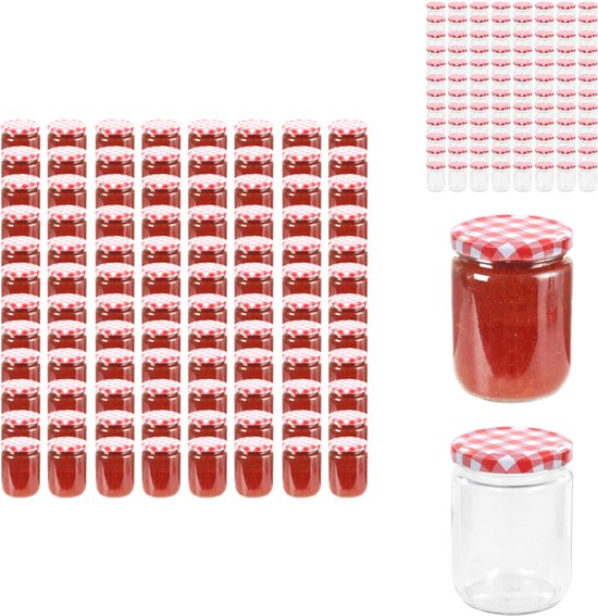 vidaXL Weckpot - Weckpotten - Opbergpot - Opbergpotten - Jampotten met ...