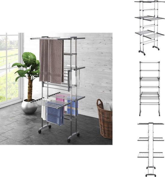 vidaXL Droogrek - Droogrekken - Wasdroogrek - Wasdroogtoren - Droogrek ...