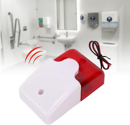 Verstelbare Alarm Hoorn - Geluid Licht Knipperlicht 110db High-decibel ...