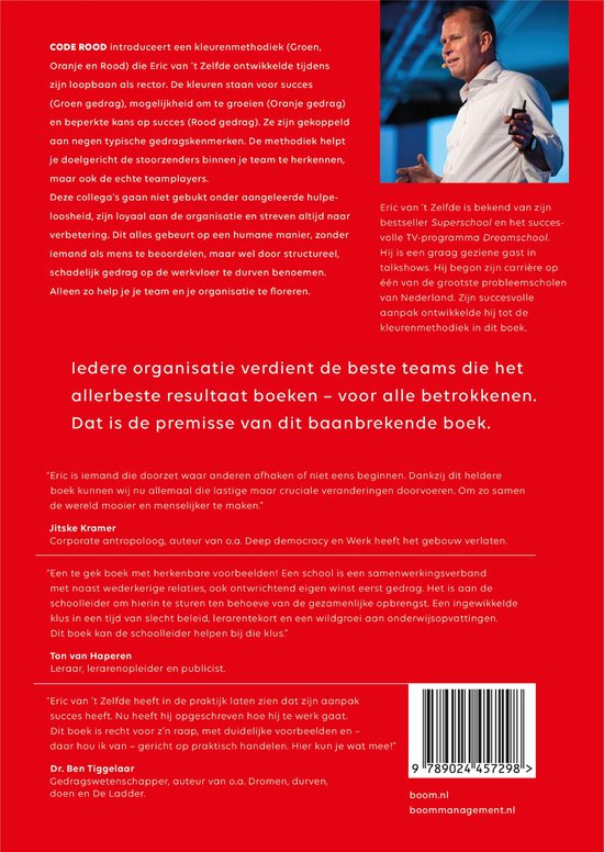 Code Rood | 9789024457298 | Eric van ‘t Zelfde | Boeken | bol
